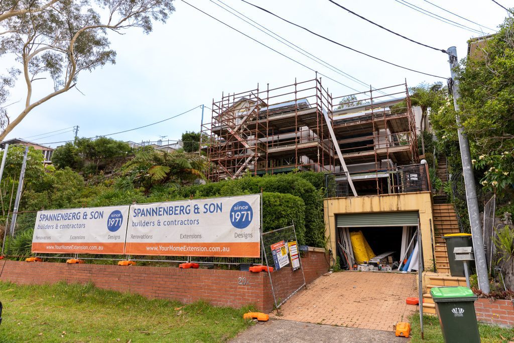 Our building project at Castle Cove – Spannenberg & Son