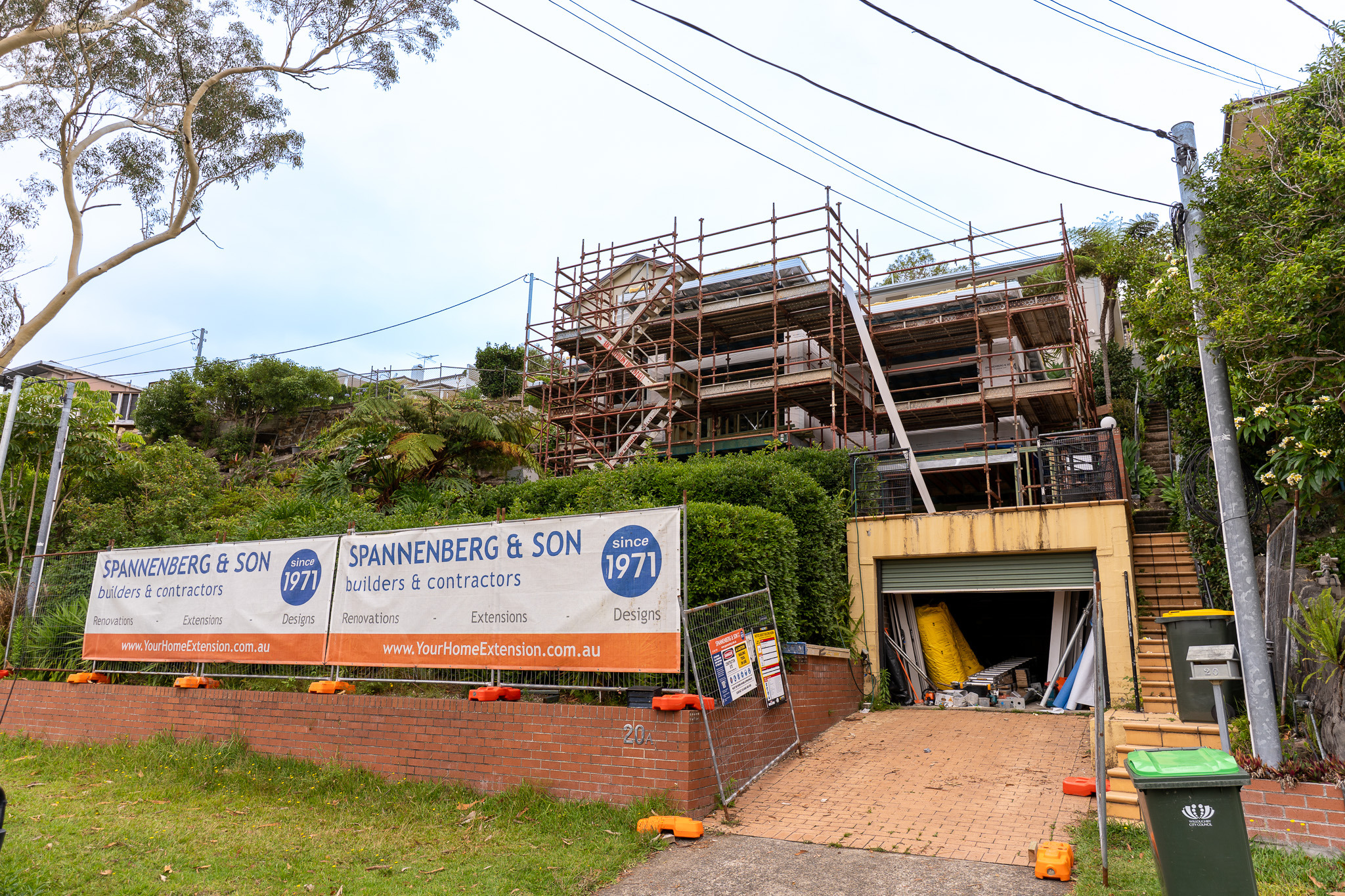 Our building project at Castle Cove – Spannenberg & Son